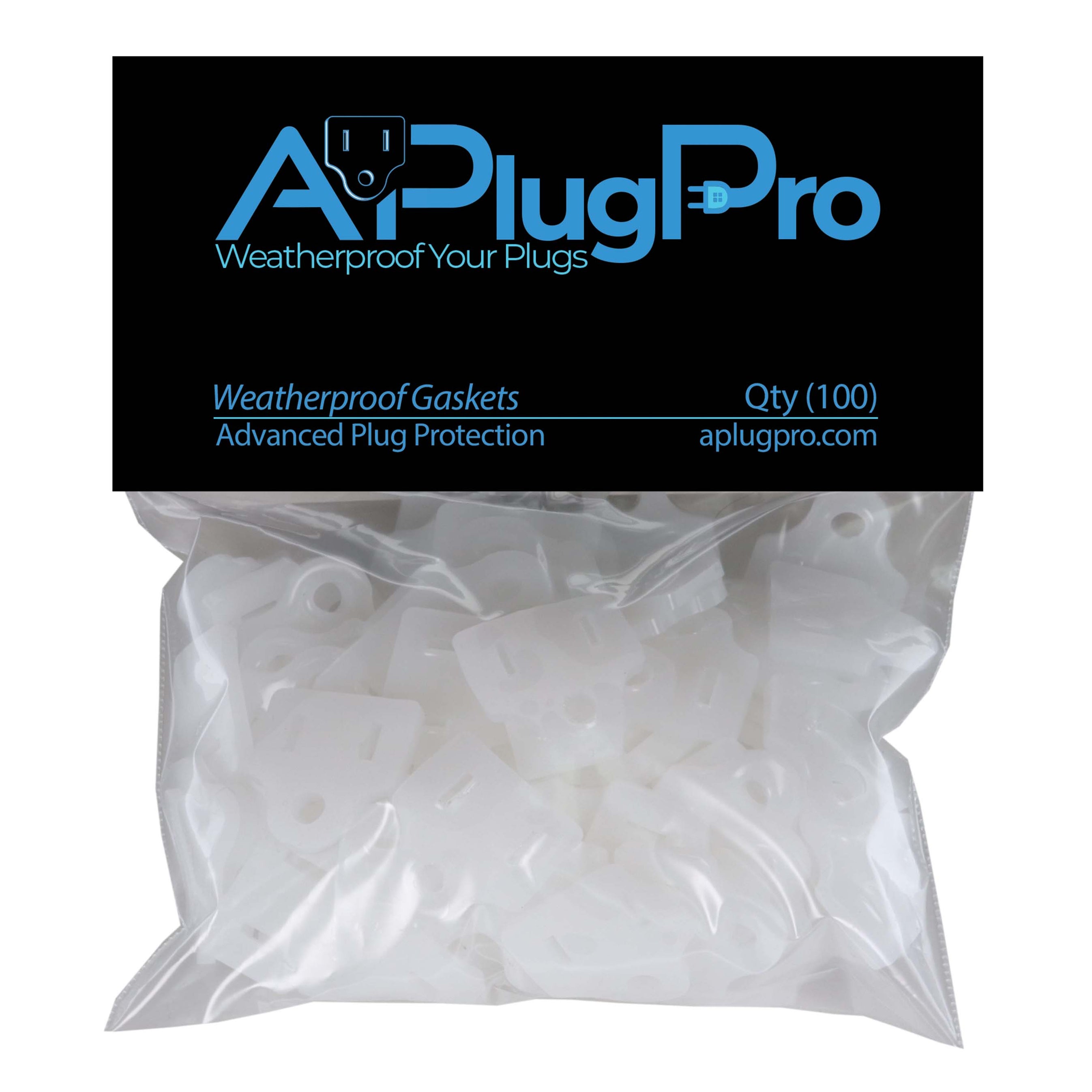 Weatherproof Gaskets - 100 Pack | APlugPro